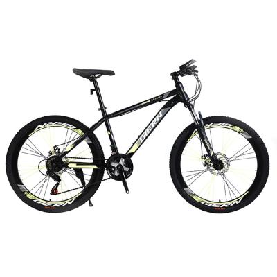 China Carbon Steel Mountain Bike Mtb With Fork Suspension And 40MM Triple Wall Rim for sale