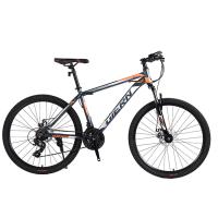China Front and Rear Wheel Disc Brake 26inch Mountain Bike with Sturdy Steel Frame for sale
