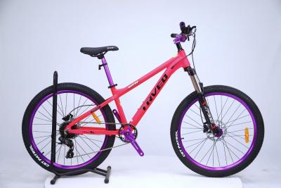 China Disc Brake Mountain Bike Durable High Carbon Steel Frame Lightweight Design Suitable For Rough Terrain Outdoor Cycling for sale