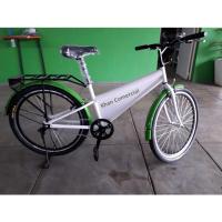 China 26 Inches AD Board Promotional Bicycle Single Speed City Bike Advertisement Bike for sale