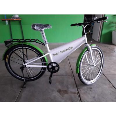 China 26 Inches AD Board Promotional Bicycle Single Speed City Bike Advertisement Bike for sale