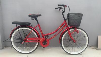 China 24inch Women's Bike with Rear Rack Elegant Ladies Cycle Bicicleta Urbana Femenina Classic Style Women's Bike for sale