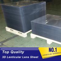 China Blank PP 3D Lenticular Sheets Suppliers 75 lpi PP Excellent Custom 3D Lenticular Plastic Sheets For Sale Ecuador for sale