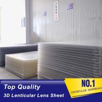 China motion UV 20 lpi lenticular sheet large format animation image plastic lenticular material for digital 3d printer for sale
