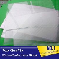 China high transparency lenticular sheet lens customized PP material sheet 3d lenticular sheet 75 lpi Belarus for sale