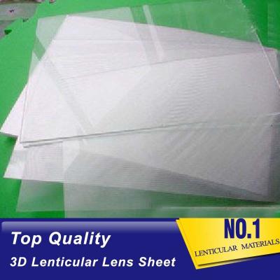 China 100 lpi lenticular printing materials-pet lenticular sheets 100 lpi-3d lenticular plastic sheet for offset press printer for sale