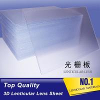 China motion UV 20 lpi lenticular sheet large format animation image plastic lenticular material for digital 3d printer for sale