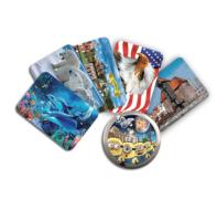 China PLASTIC LENTICULAR PET 3D Lenticular School Bag Cover Cartoon Image Children Favor Stationery for sale