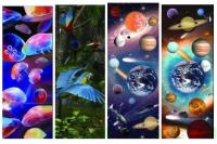 China Good price 3D animal picture animation 3D lenticular animal photo promotional gift PET lenticular cards flip 3D picture for sale
