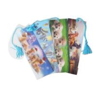 China PLASTIC LENTICULAR 3D changing flip zoom morph move animation combination effect lenticular bookmark printing service for sale