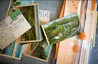 China PLASTIC LENTICULAR custom 3d lenticular postcards 3D post card printing flip postcards for sale