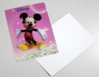 China PLASTIC LENTICULAR PET PP material 3D lenticular business card with dynamic image for sale