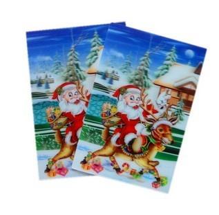 China PLASTIC LENTICULAR cheap lenticular animated printing pet 3d cards for sale