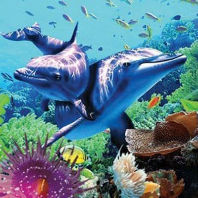 China PLASTIC LENTICULAR wholesale custom design flip effect printed animal 3d lenticular sheet pictures for sale