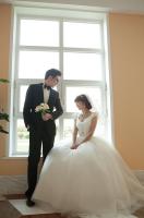 China PLASTIC LENTICULAR customized plastic material 3d lenticular wedding photo with depth 3d moving effects for sale