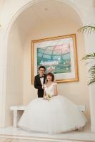 China PLASTIC LENTICULAR customized plastic material 3d lenticular wedding photo with depth 3d moving effects for sale