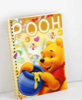 China PLASTIC LENTICULAR Customized Notepad Printing Type Plastic PET Paperback Diary Notebook with 3D Lenticular Cover for sale
