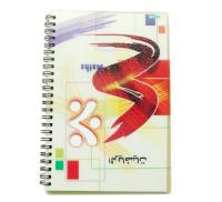 China PLASTIC LENTICULAR Customized Notepad Printing Type Plastic PET Paperback Diary Notebook with 3D Lenticular Cover for sale