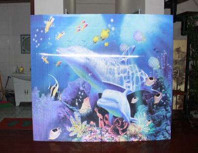 China PLASTIC LENTICULAR wholesale 3d lenticular picture make with lenticular sheet material for sale