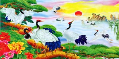 China PLASTIC LENTICULAR wall art decor 3d lenticular printing landscape pictures with motion effect for sale