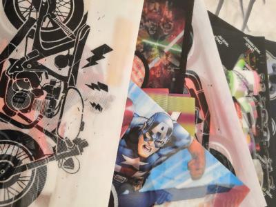 China PLASTIC LENTICULAR hot sale custom printing 3d lenticular flip soft PVC TPU images for garment accessory for sale