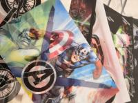 China PLASTIC LENTICULAR 3d flip effect soft pvc 3d lenticular patch soft TPU printing patches with 3d lenticular sheet for sale