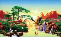 China Home Decoration 3d 5d Lenticular Pictures offset printing 3d PET printing Package with all Commodity for sale
