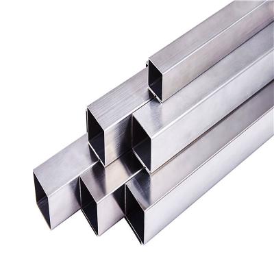China 321 309S 310S Stainless Steel Rectangular Pipe 410 420 430 Metal Welded for sale