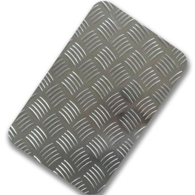 China Embossed Cold Rolled Stainless Steel Sheet 1 4 Inch Thickness 316L for sale