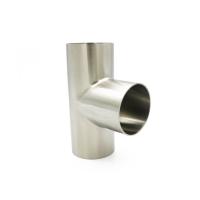 China 316 SS Pipe Fittings , A234WPC Stainless Steel Reducing Tee Antirust for sale