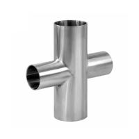 China 304l Stainless Steel Butt Weld Pipe Fittings Reducing Three Way Tee for sale