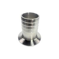 China Food Grade Stainless Steel Pipe Fittings Triclamp AISI316L Material for sale