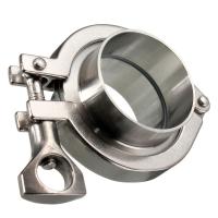 China Food Grade Stainless Steel Pipe Fittings Triclamp AISI316L Material for sale