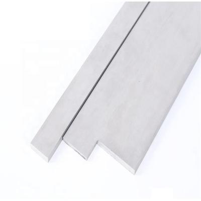 China Brushed 304 Stainless Steel Flat Bar 10mm-180mm Width Hot Rolled for sale