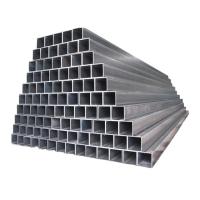 China Black Square Mild Steel Pipe Tube Q345 Q235 Q215 MAterial 40mm Thickness for sale