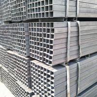 China Black Square Mild Steel Pipe Tube Q345 Q235 Q215 MAterial 40mm Thickness for sale