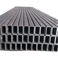 China Black Iron Mild Steel Square Tube ASTM A335 P23 3-20mm Wall Thicness for sale