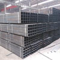 China Square Mild Steel Pipe Tube Hollow Section 3x3 4x4 4x8 Size for sale