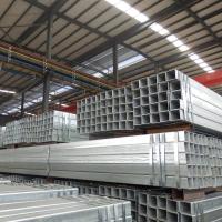 China Square Mild Steel Pipe Tube Hollow Section 3x3 4x4 4x8 Size for sale