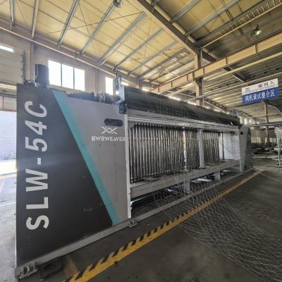 China Auto Feed Gabion Box Machine 320m/H Low Maintenance 5200mm Weaving Width for sale