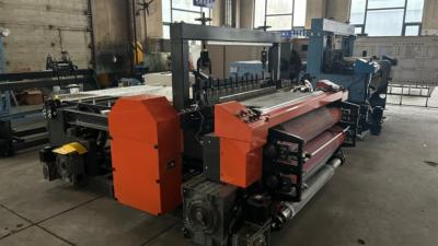 China Auto Cut Mesh Weaving Machine BWR2500D Efficient Heavy Duty 2.2kw for sale