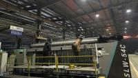 China High Output Automatic Gabion Mesh Machine PLC Control Easy Operate for sale