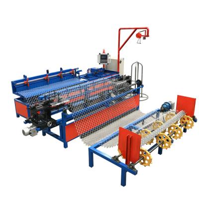 China Fast Production Automatic Chain Link Fencing Machine Auto Cut 80-150㎡/Hours for sale
