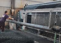 China High Frequency Automatic Gabion Net Gabion Box Making Machine Stable Running 160-230m/h for sale