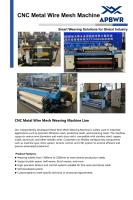 China Fully Automatic CNC Controlled Wire Weaving Machine with High Load-Bearing Capacity for Industrial Wire Mesh Production for sale