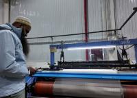 China 1600mm Full CNC Heavy Duty Wire Mesh Weaving Machine With Continuous Web Removal for sale