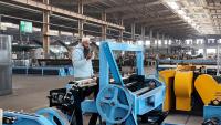 China Heavy Gauge Wire Handling Wire Mesh Weaving Machine with Dual Servo Motors and PLC Touch Screen Control for sale