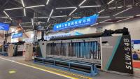 China Durable 3 Servo Motor Drive Gabion Mesh Machine 70 cycles/min SLW54 for sale