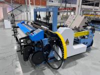 China 130D Fully Automatic Metal Wire Mesh Loom with 1300mm Weaving Width and Bus Control + Integrated Electromechanical Technology for sale