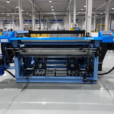 China Model-130B Automatic Wire Mesh Weaving Loom with 1300mm Weaving Width for Plain/Twill/Dutch Weave and Low-Noise Mechanical Transmission for sale